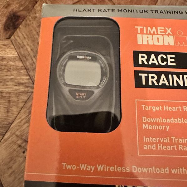 Iron Man Race Trainer Elite Timex Digital Heart Rate Monitor With Strap ...