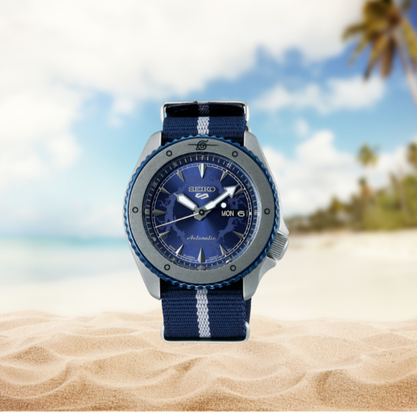 SEIKO 5 Sports x NARUTO & BORUTO Limited Edition SBSA091 SASUKE Watch ...