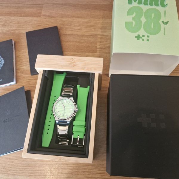 Christopher Ward Twelve Ice Cream Mint Green 38mm | WatchCharts Marketplace