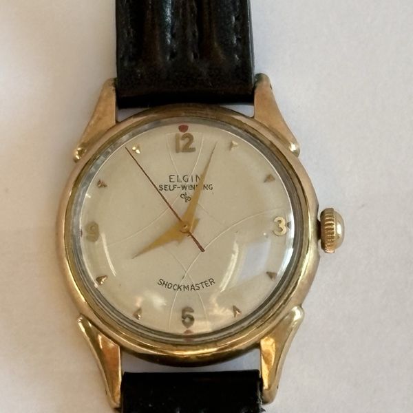 Elgin Self Winding Shockmaster Men's Watch 17 Jewels | WatchCharts ...