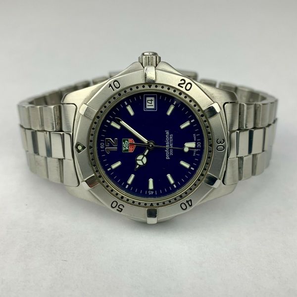 TAG Heuer Professional Quartz WK1113-0 Blue Dial | WatchCharts