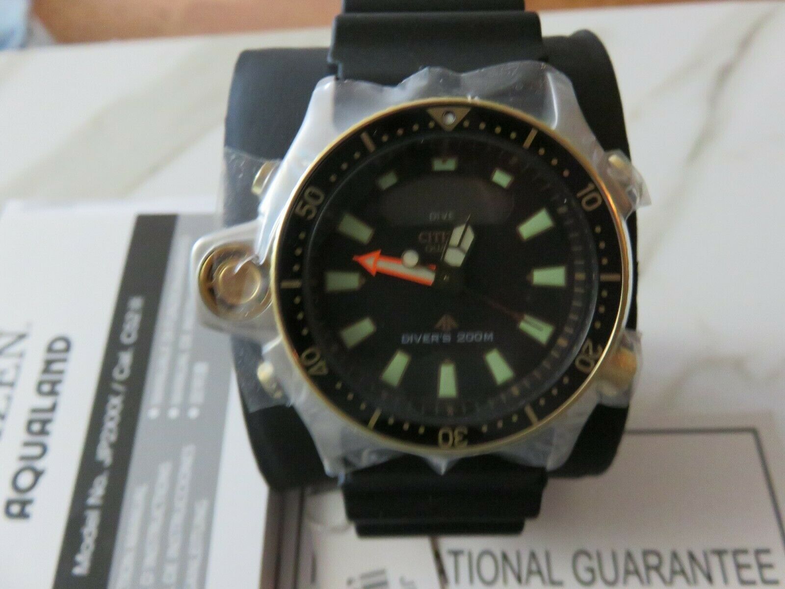 Citizen Promaster Aqualand JP2004-07E Not Working | WatchCharts Marketplace