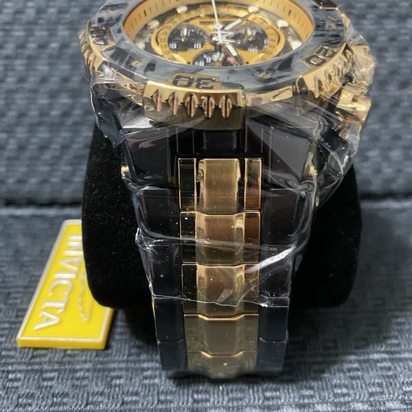 Invicta 54.7mm Reserve Carbon Hawk Swiss Master Calendar Watch, Model ...