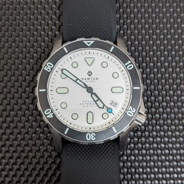 FS: Hamtun H2 White Dial, full package | WatchCharts Marketplace