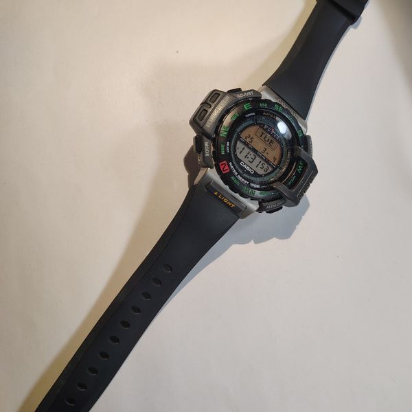 Vintage Casio Watch PRT 40 Multi Sensor Watch Made In Japan ...