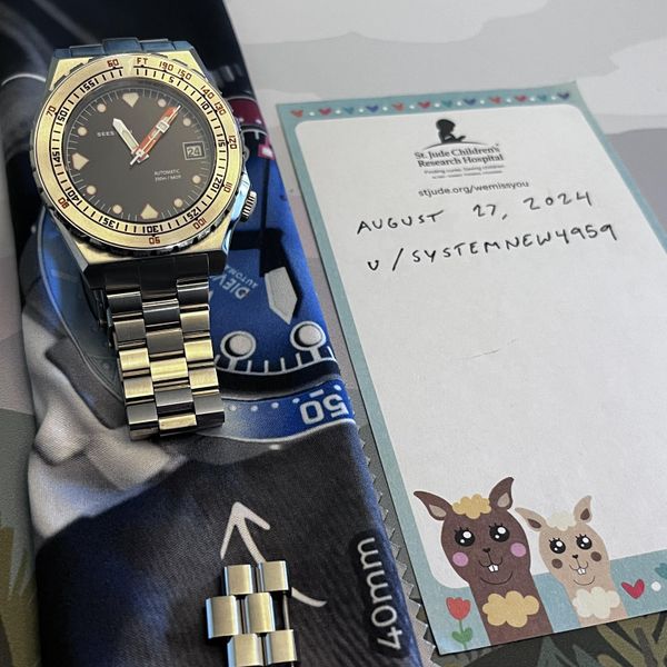 [WTS] SEESTERN 600T DOXA HOMAGE $125 Shipped | WatchCharts Marketplace