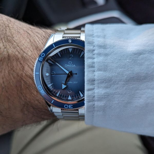 [WTS] Omega Seamaster 300 75th Anniversary Summer Blue | WatchCharts ...