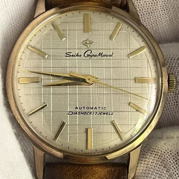 1960s Seiko Gyro Marvel Diashock Automatic EGP 17J - Updated ...