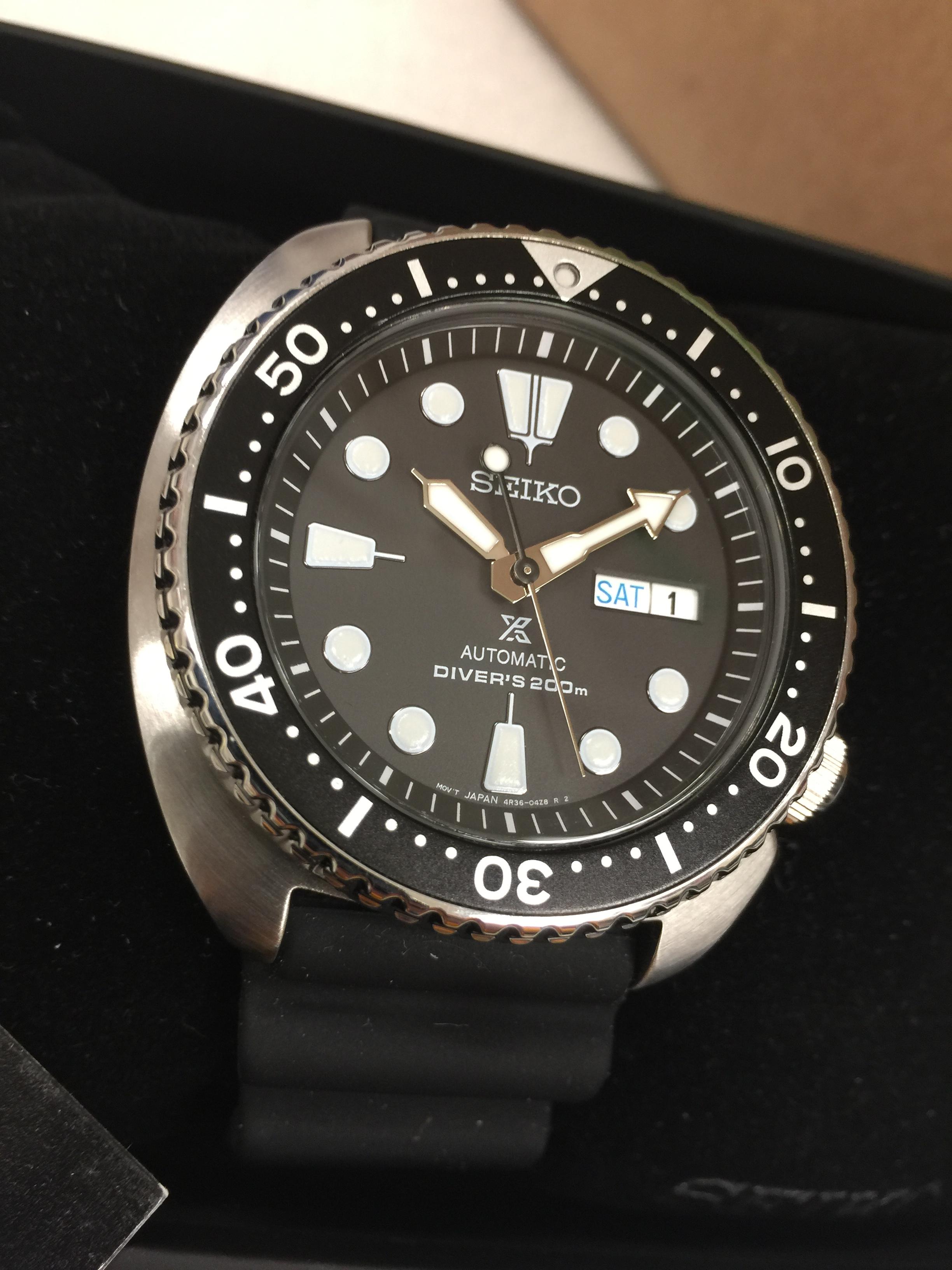 Seiko SRP777 Prospex Turtle Diver full kit | WatchCharts