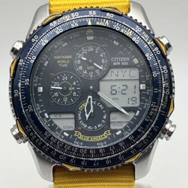 Citizen Blue Angels 1st Gen Navihawk watch- C300-Q00842 | WatchCharts ...