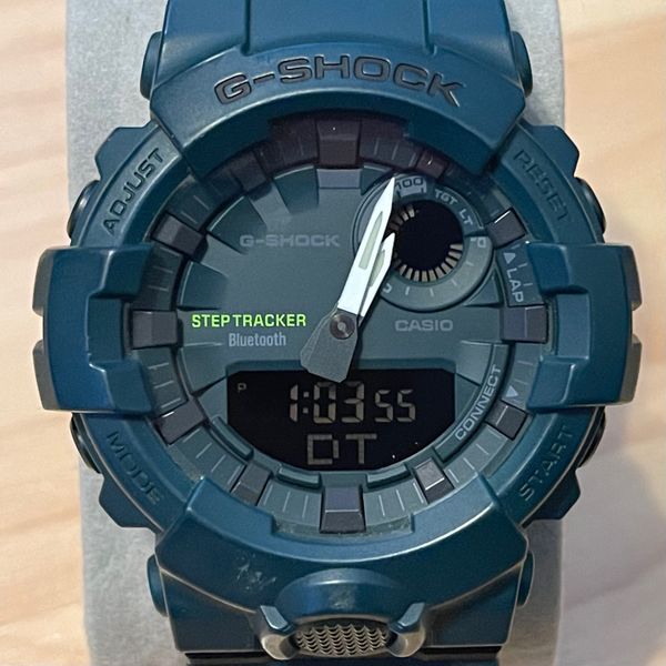[WTS] Casio G-Shock GBA-800-3A Bluetooth Step Tracker Dark Green Analog ...