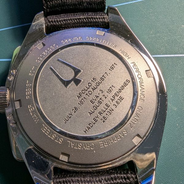 Bulova 96B251 Men's Black Watch | WatchCharts Marketplace