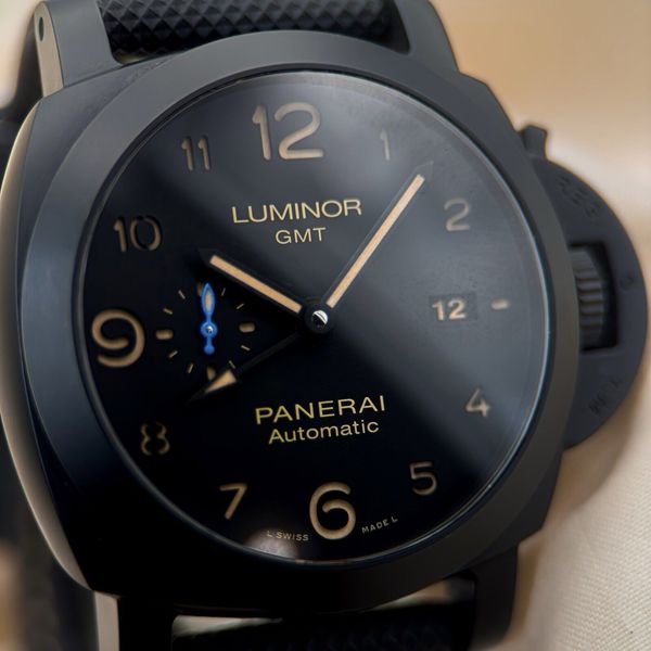 Panerai Luminor 1950 GMT PAM 1441 Ceramic Complete Set w Discontinued ...