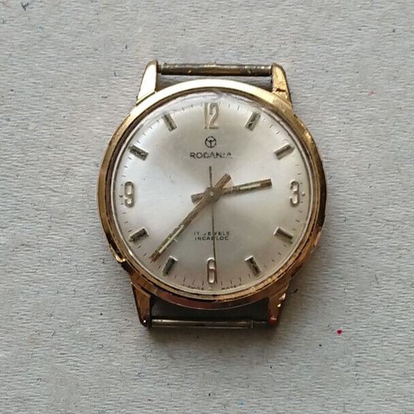Vintage Rodania 17 Jewels Incabloc Watch, Swiss Made Wristwatch ...