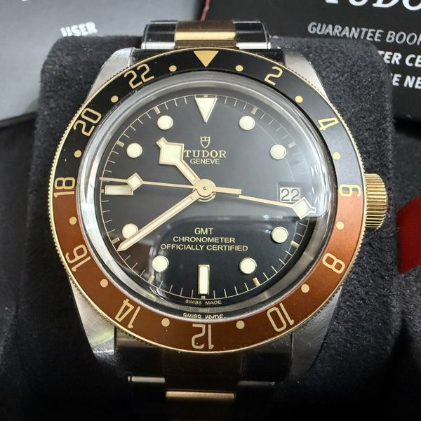 TUDOR Black Bay S&G GMT Root Beer 79833MN - Complete Set | WatchCharts ...