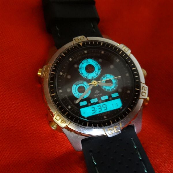 Vintage CITIZEN "Promaster" C410-E80371 ANA-DIGI / ANALOG-DIGITAL ...