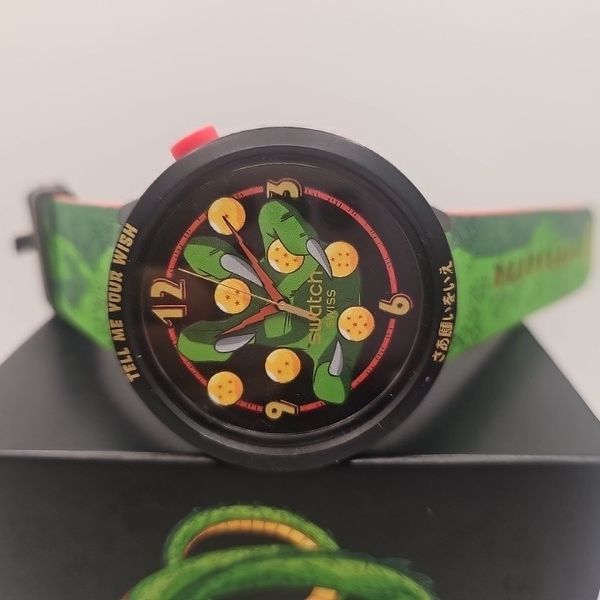 Swatch Dragon Ball Z Shenron Watch Big Bold Limited Edition W/ Box No ...