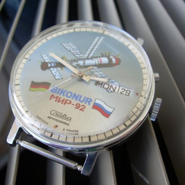 CRABA German/Russian MIR Mission watch $40 shipped | WatchCharts