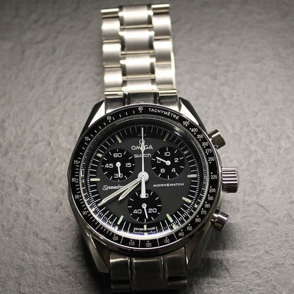 Omega X Swatch Moonswatch Mission To The Moon MOD in Acciaio ...