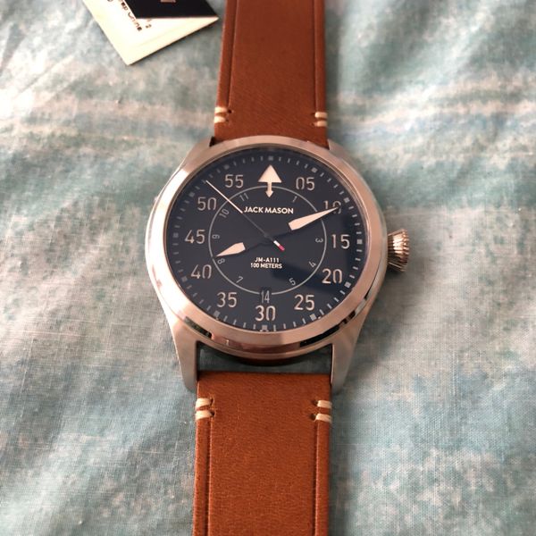 Jack Mason Aviation Watch Model A111-001 | WatchCharts Marketplace