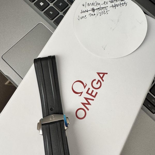 [WTS] LNIB Omega SMP300 Deployant + Rubber strap | WatchCharts Marketplace
