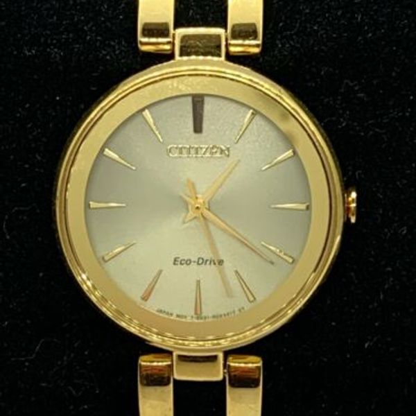 Citizen E031-R008951 Women's Watch Eco Drive Stainless Steel Gold Case ...