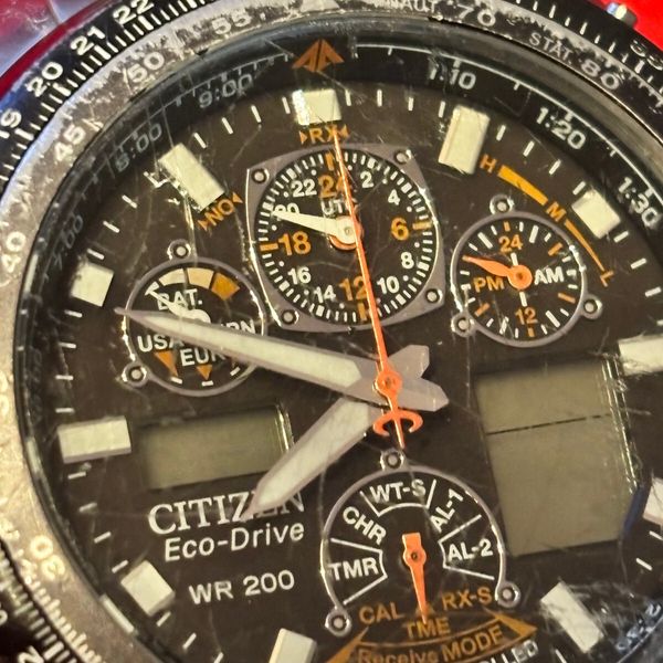 CITIZEN ECO DRIVE W/R 200 CHRONOGRAPH NOT WORKING AS IS | WatchCharts ...