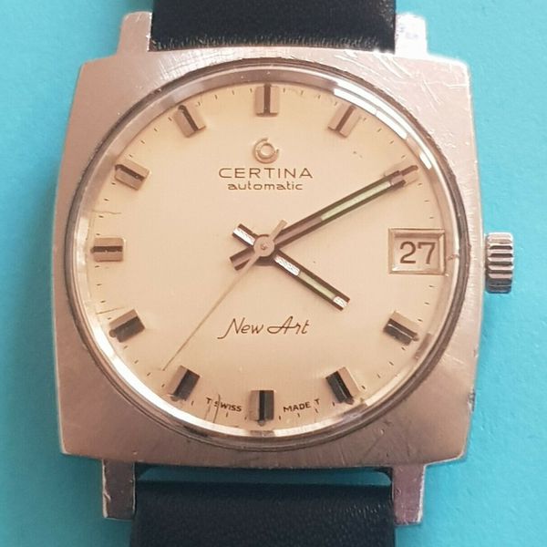 CERTINA NEW ART AUTOMATIC VINTAGE RARE WATCH | WatchCharts