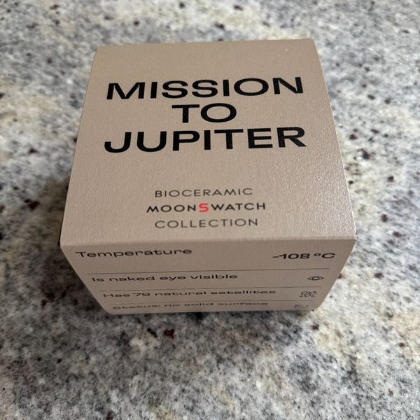 Swatch x Omega Bioceramic MoonSwatch Mission to Jupiter SO33C100 ...