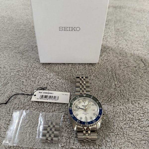 Seiko 5 Sports SSK033k GMT Automatic Men's Watch | WatchCharts Marketplace