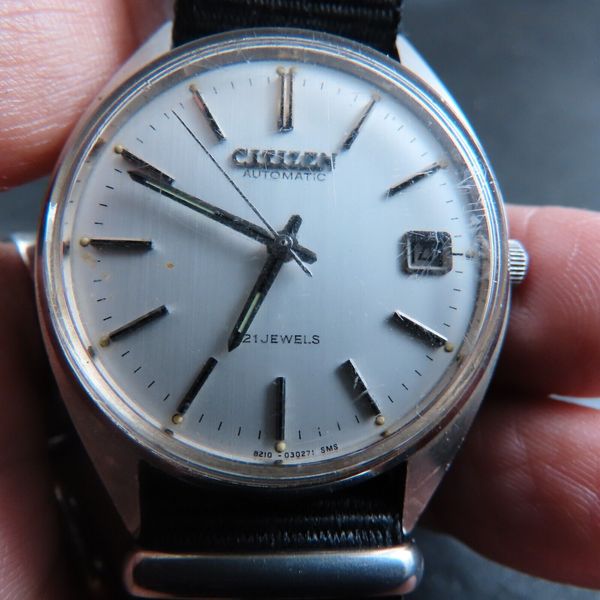 Japan Citizen 21 Jewels Automatic Men Watch | WatchCharts Marketplace