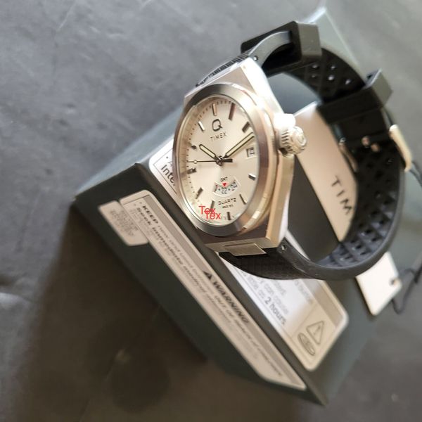 Q Timex Continental GMT 39mm synthetic rubber strap watch TW2Y12200 | WatchCharts Marketplace