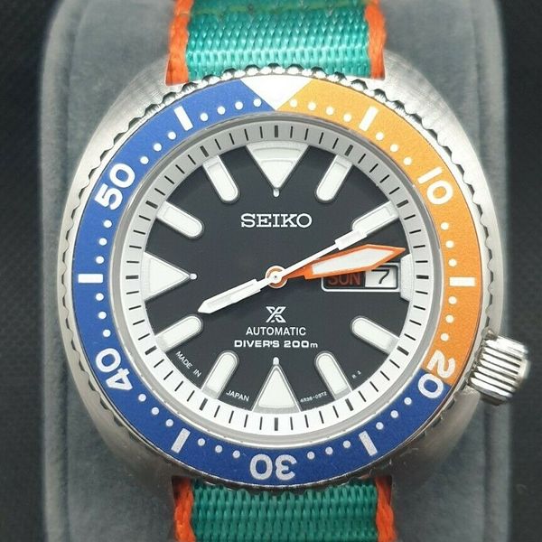 Seiko Turtle mod with Tuna Monster dial and NH36 movement | WatchCharts ...