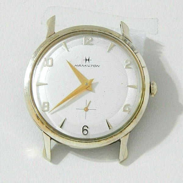 VINTAGE HAMILTON MEN'S WATCH * 17 JEWEL * 673 MOVEMENT * SWISS MADE ...