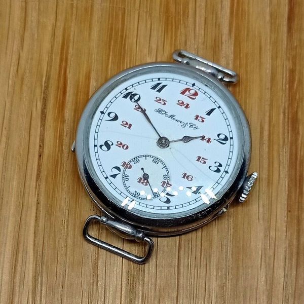 Henry Moser Hy Moser & Cie WW1 Trench Military Watch | WatchCharts ...