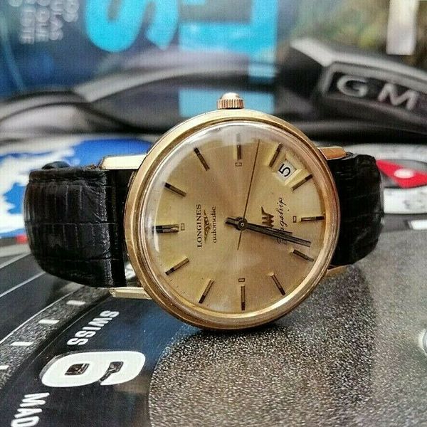 Vintage Longines FLAGSHIP ULTRA CHRON Ref. 8328 - 2 Automatic CAL. 431 ...