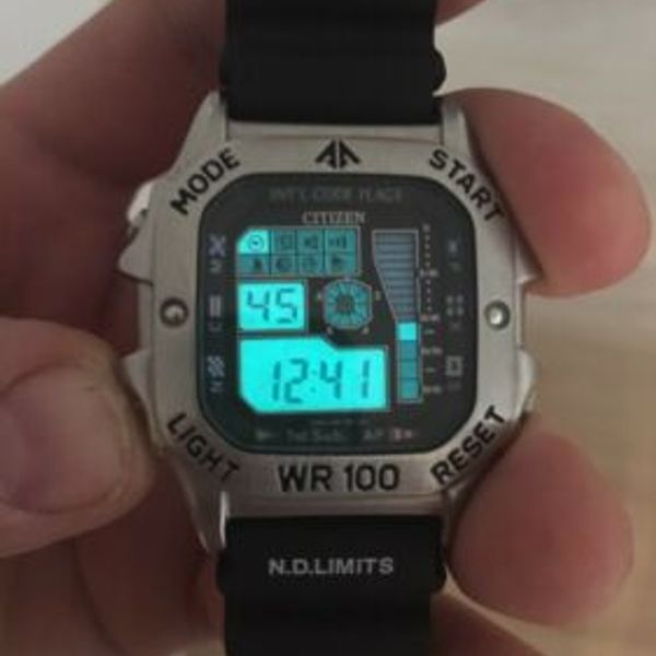 Citizen Promaster International Code Flag Digital Watch | WatchCharts ...