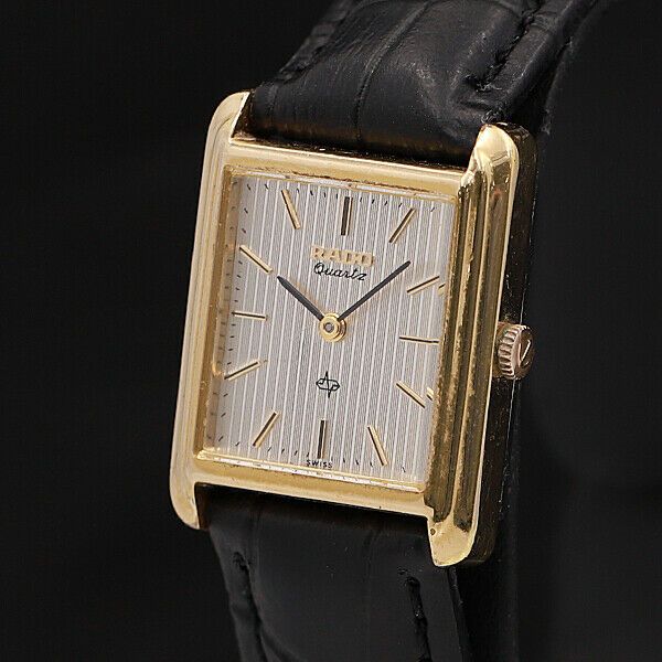 RADO Watch DIASTAR Rectangular Women's Quartz 18K Gold Plated T3341 ...