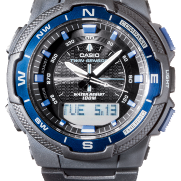 Casio Twin Sensor Sports Gear Watch for Men | WatchCharts Marketplace