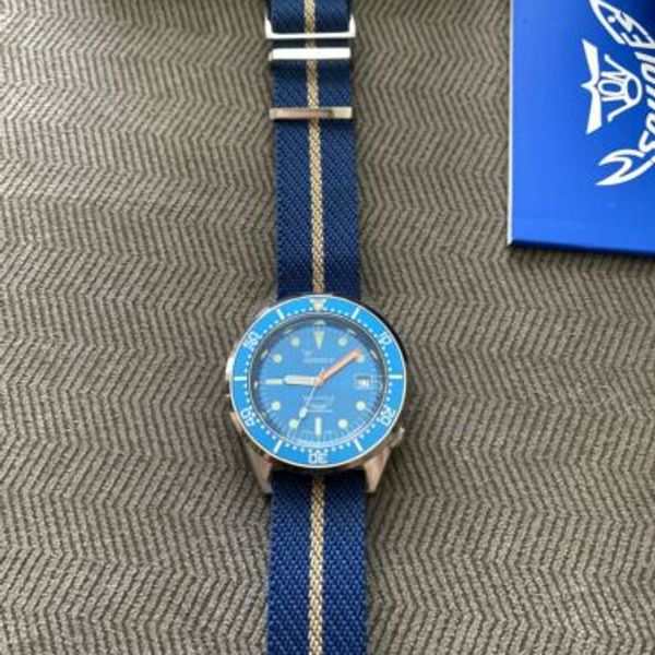 SQUALE 500 METER PROFESSIONAL SWISS AUTOMATIC DIVE WATCH 1521-026-BLR ...