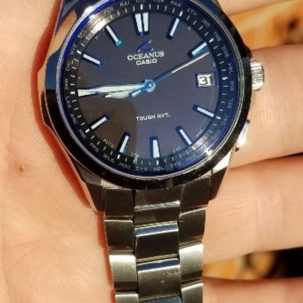FS Casio Oceanus OCW-S100 full kit | WatchCharts Marketplace