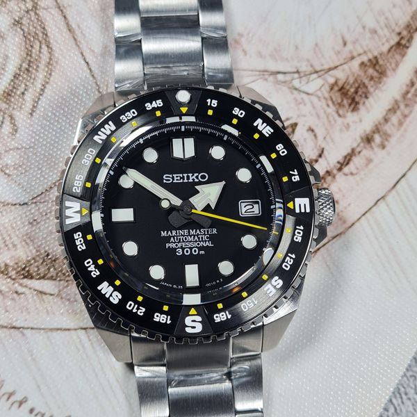 44mm Automatic Mens Dive Watch using Seiko NH35 automatic movement Self ...