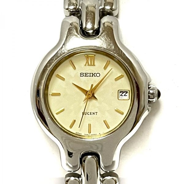 [New] [Used] SEIKO LUCENT Watch White | WatchCharts Marketplace