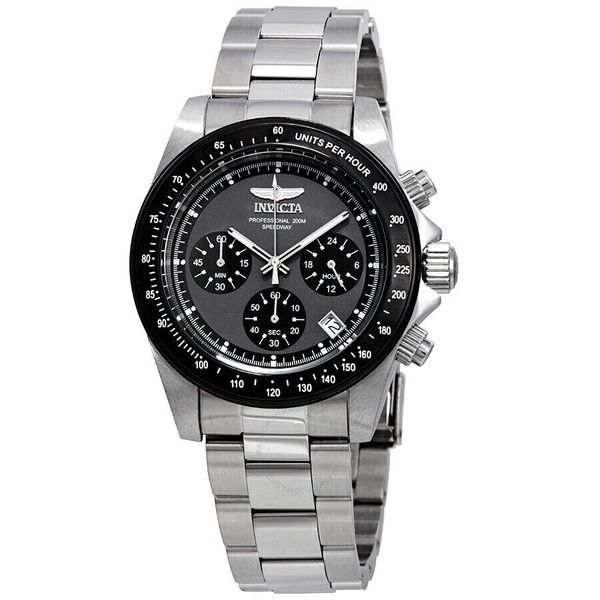 Invicta 23123 Men's Speedway Chronograph Stainless Steel Grey Dial ...