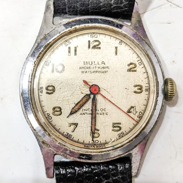 Bulla ancre 17 rubis incabloc watch manual hand wind | WatchCharts ...