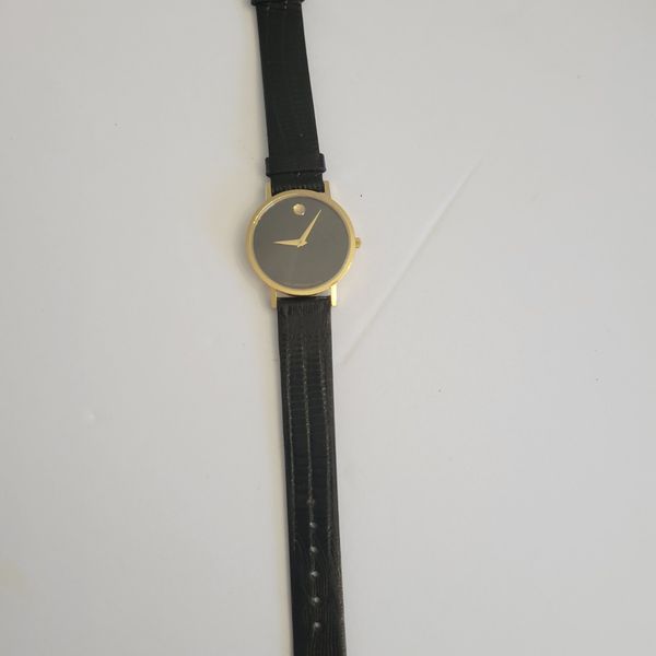 Vintage Movado Men's Museum Watch Swiss Quartz Movement | WatchCharts ...