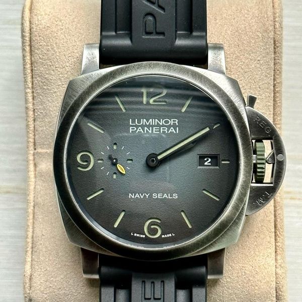 FS: 2023 Panerai Luminor Navy Seals Limited Edition Steel Grey Dial ...