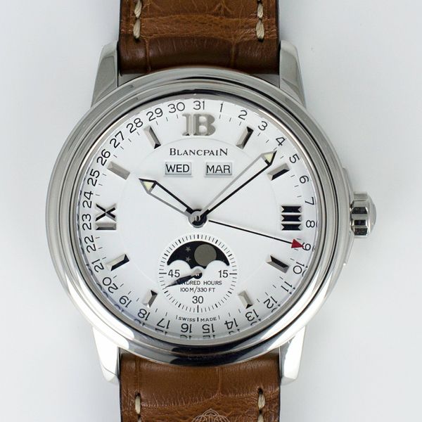 FS- Blancpain 2763 Leman Calendar Moon Phase | WatchCharts Marketplace