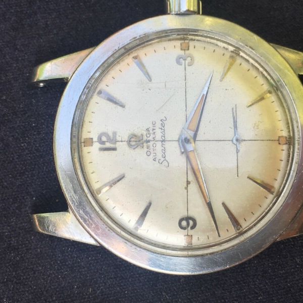 Vintage Omega Seamaster Automatic Ref 2576-2. Crosshair dial. Original ...