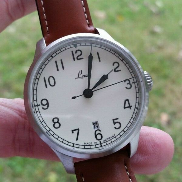 Laco Navy/Military Watch; 'Valencia' 39mm; Automatic; German Made Full ...